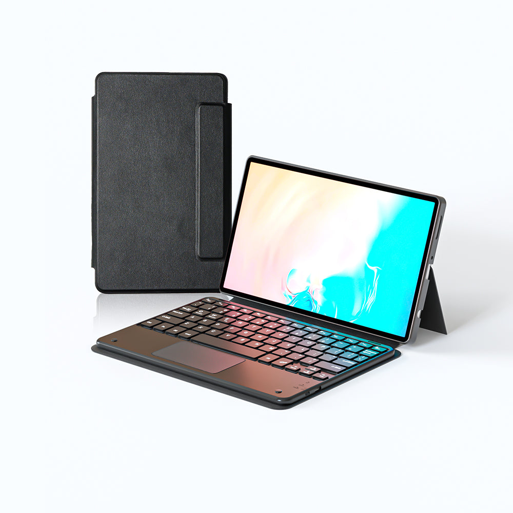 Cepax Galaxy Tab S11 Border Keyboard Bluetooh Bağlantılı Standlı Klavy