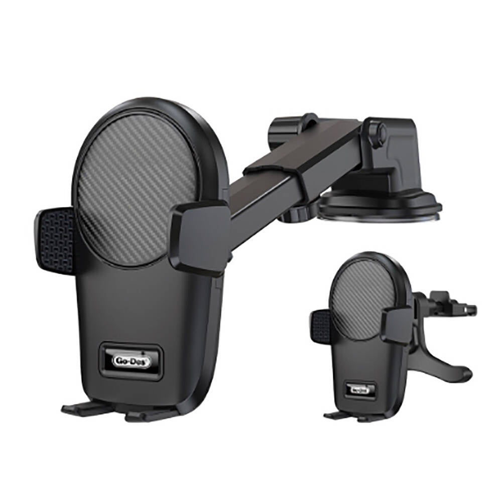 Go Des GD-HD211 2 in 1 Araç Telefon Tutucu – Cepax