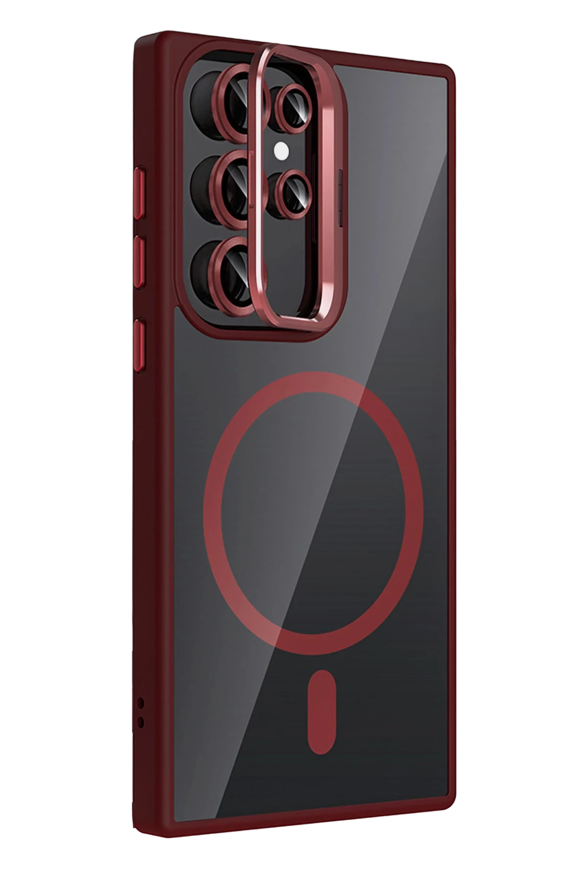 Joko Samsung Galaxy S25 Ultra Remim Lensli Magsafe Standlı Telefon Kıl ...