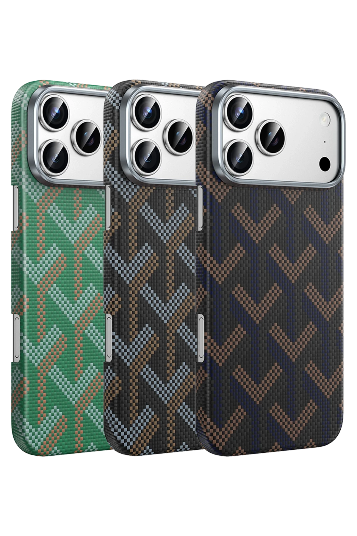 Keephone Apple iPhone 17 Pro Max Kevlar Prague Magsafe Telefon Kılıfı ...