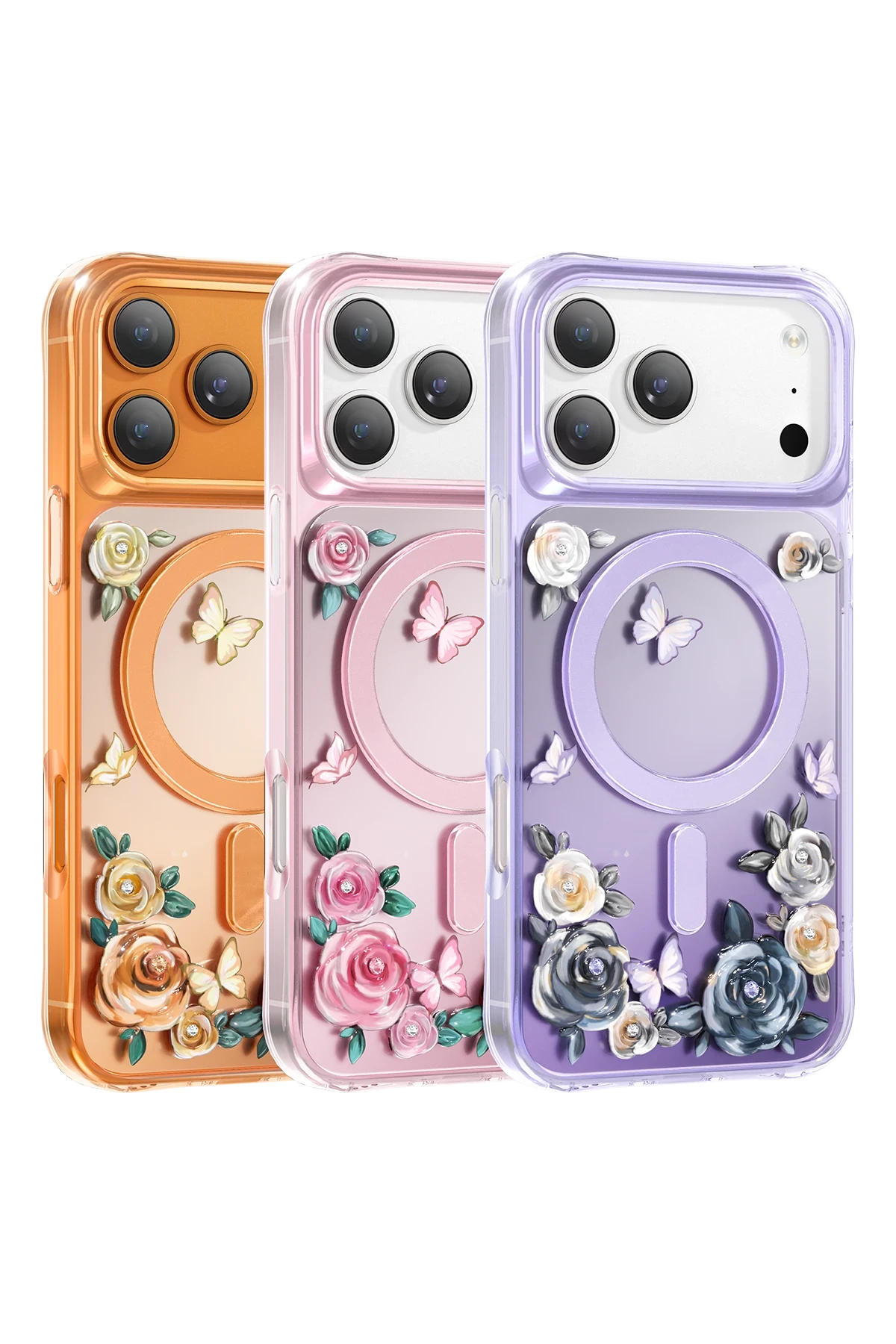 Keephone iPhone 17 Pro Max Roseland Magsafe Telefon Kılıfı – Cepax