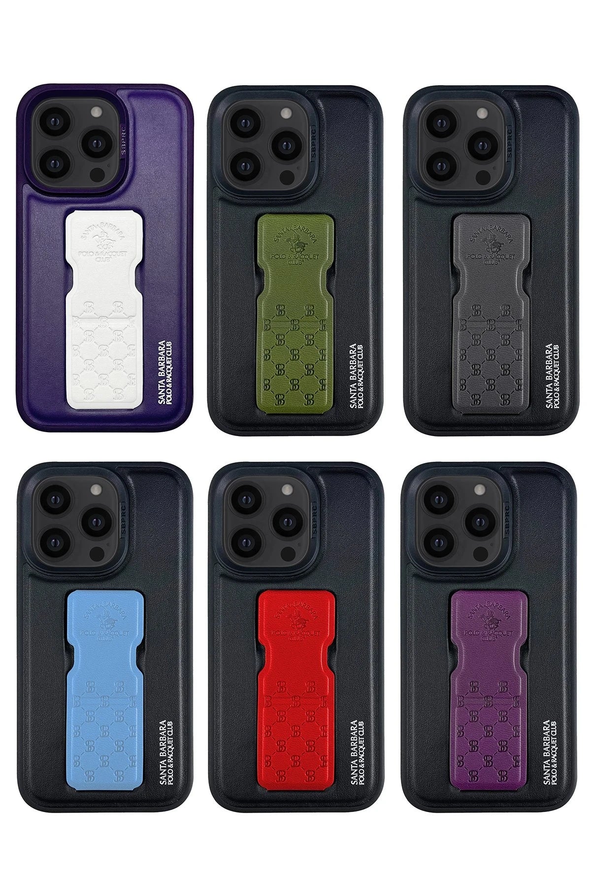 Santa Barbara Polo Racquet Club iPhone 13 Pro Parker Stand Telefon Kıl ...