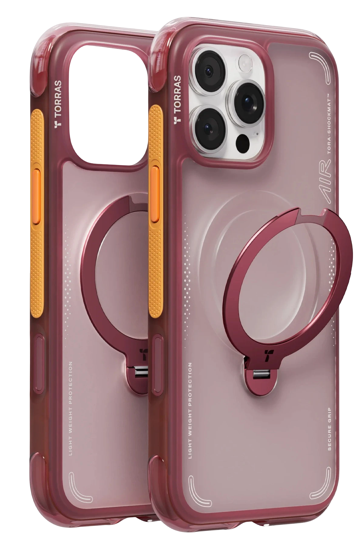 Torras O Stand Spin Air Serisi iPhone 16 Pro Max Magsafe Telefon Kılıf ...