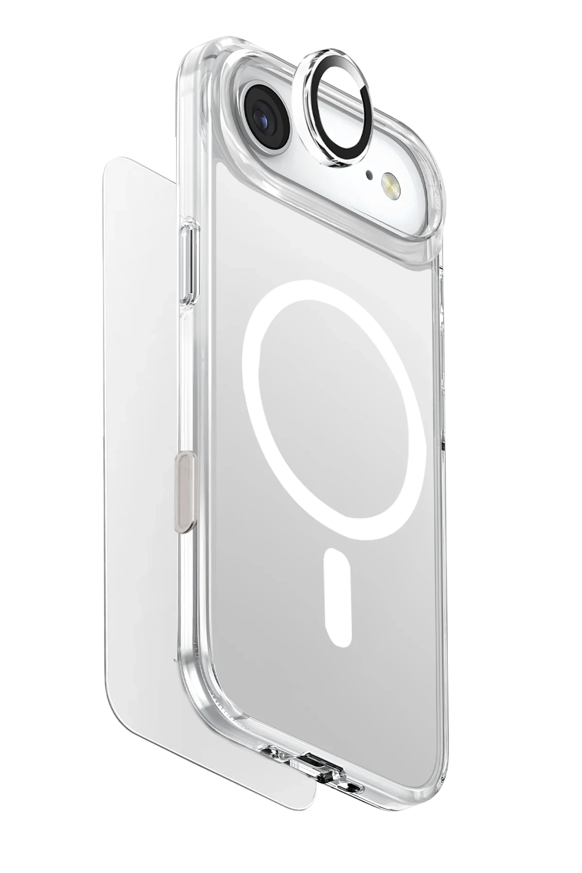 Uniq Apple iPhone 17 Air Clearvue Magsafe Telefon Kılıfı + Ekran Koruy ...