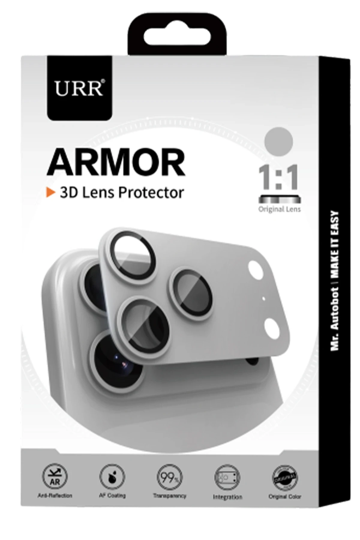 URR Apple iPhone 17 Pro Armor 3D Kamera Lens Koruyucu – Cepax