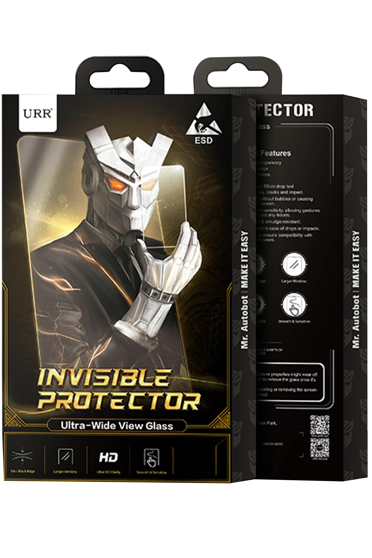 URR Apple iPhone 17 Pro Max Invisible Ultra Wide View HD Cam Ekran Kor ...